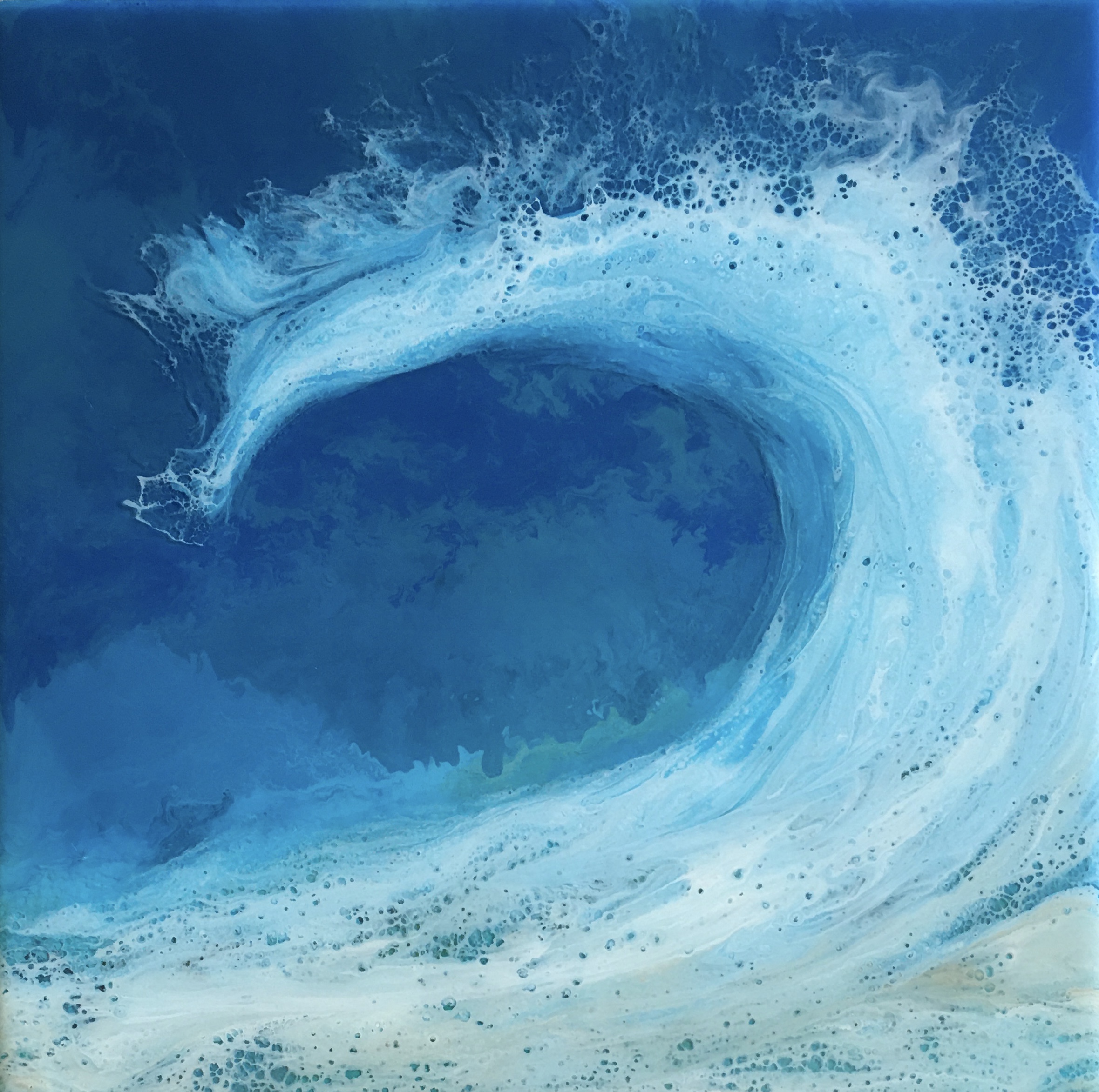 Waves – Original Surf Art Custom Made by Aaron D. Habermann